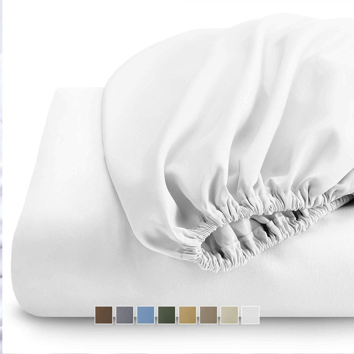 Flex Top King Fitted Sheets 650TC Solid