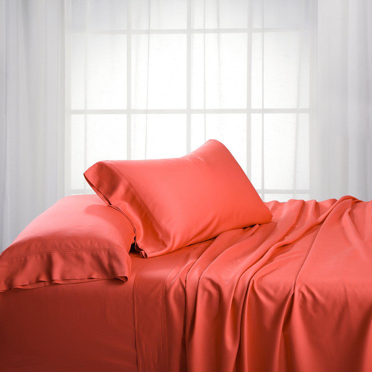 Top Split King Bamboo Sheets Set | Soft, and Durable