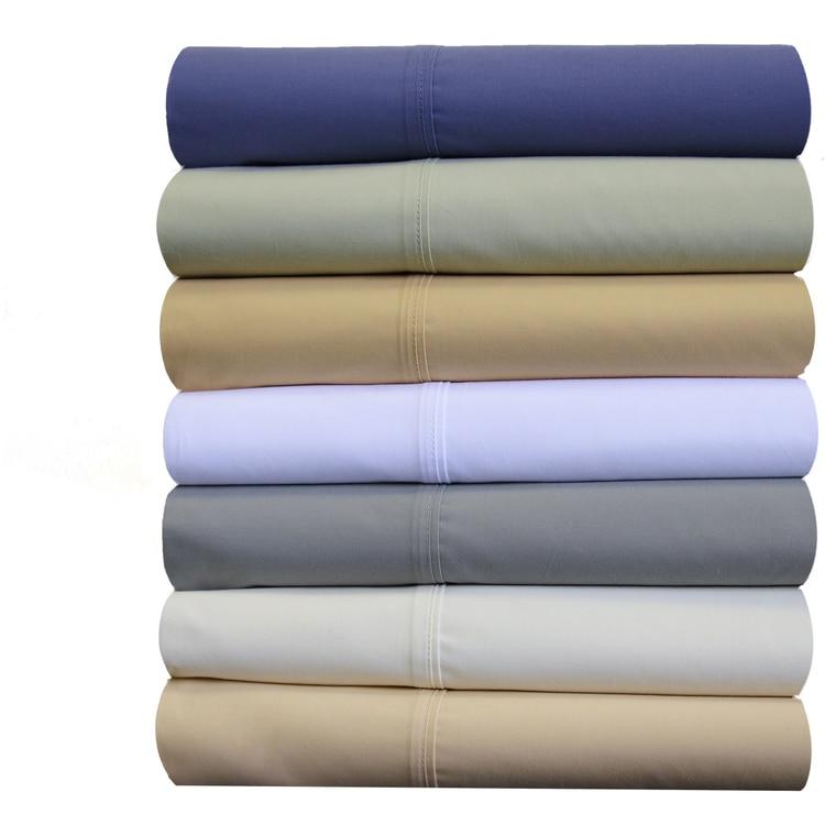 Split California King bed Sheets Percale