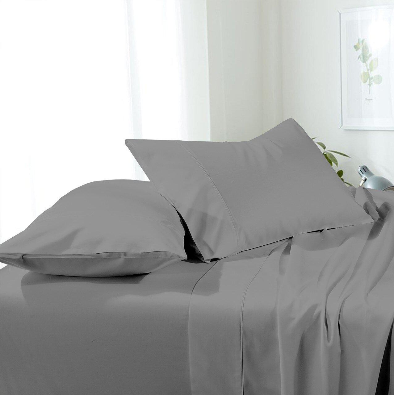 King Split Top Flex Sheets Soft and Wrinkle-Resistant