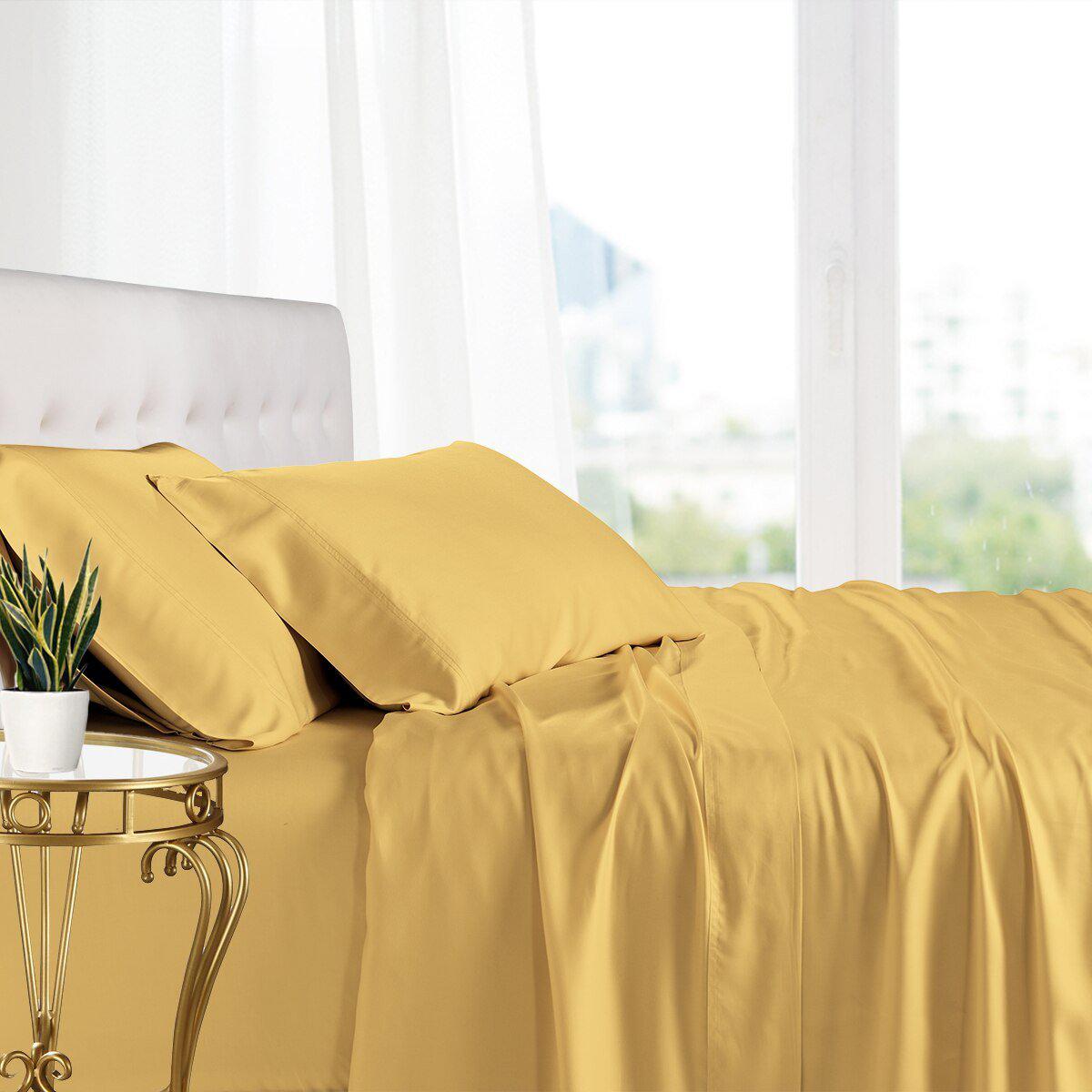 Top Split King Sheets 100% Bamboo Viscose